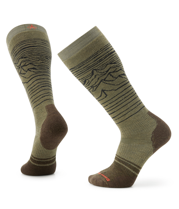 Snowboard Full Cushion Iguchi Pattern OTC Socks | The North Face