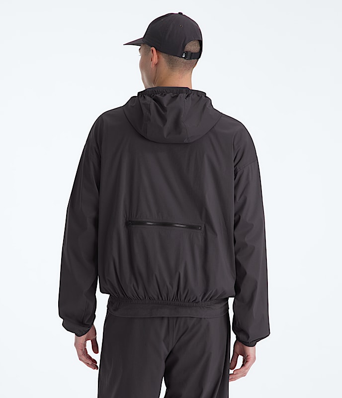 Men’s TNF™ Red Box Packable Hooded Wind Jacket | The North Face